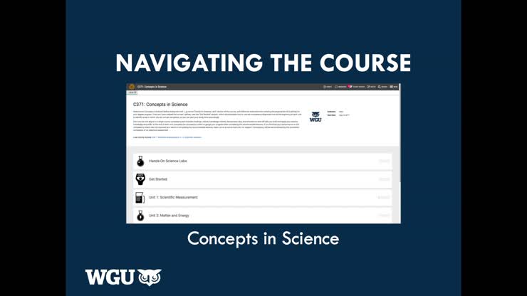 Navigating the Course