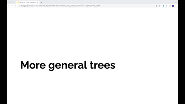 Lecture 14.3 - More General Trees
