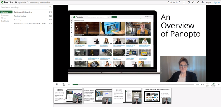 How to Record a Google Slides Presentation with Panopto