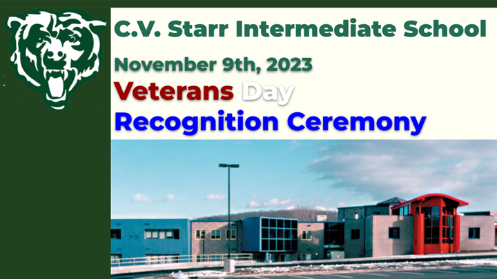 CV Starr's Veterans Day Recognition Ceremony
