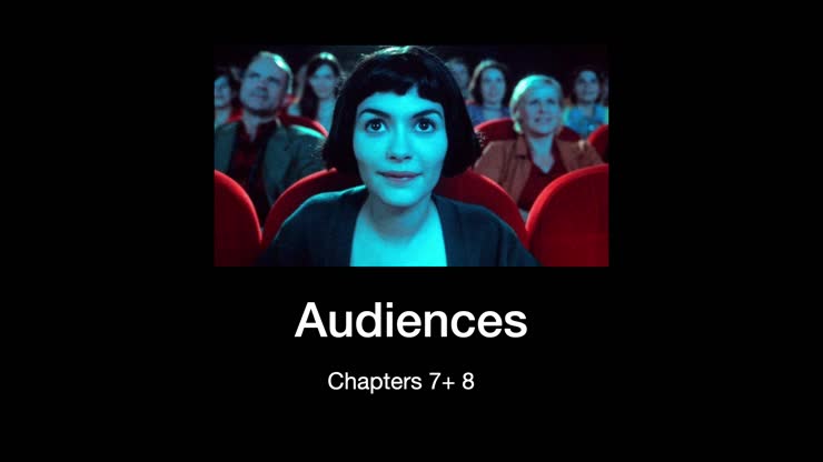 Ch 7+8 - Audiences