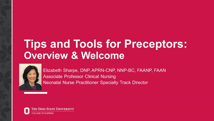 CPWG Preceptor Workshop