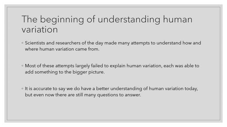 Lecture 2.2 - History of Variation Studies Spring 21