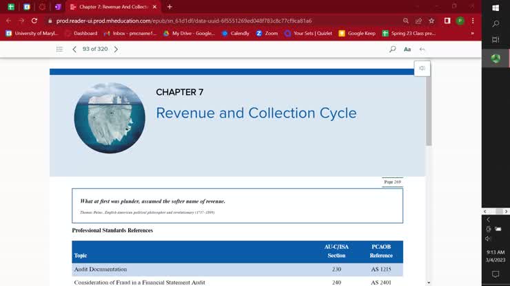 422 - Chapter 7 Reading