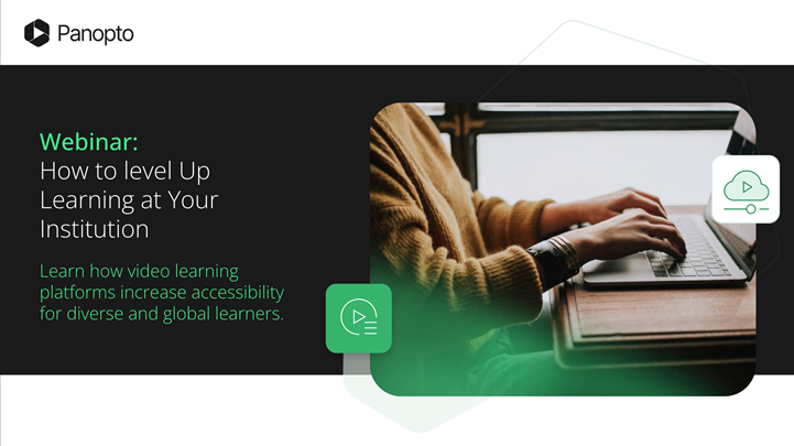 How to Level Up Learning at Your Institution Webinar