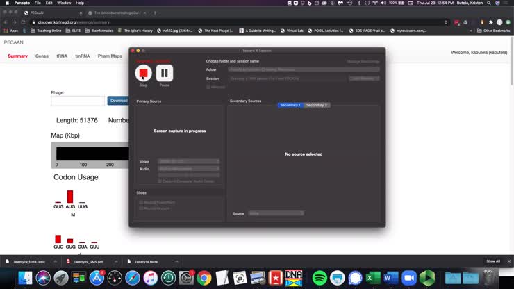 Creating a DNA Master File From PECAAN