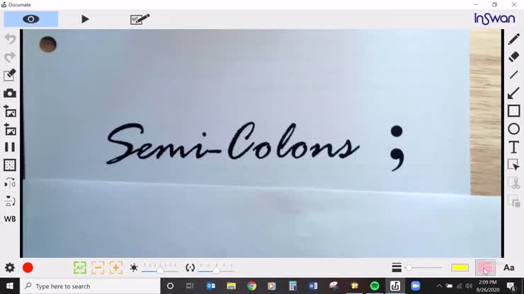 Semi-Colon Intro
