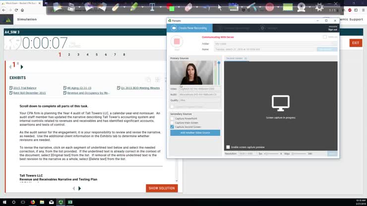 Audit - Revenue Narrative (Michelle Moshe)