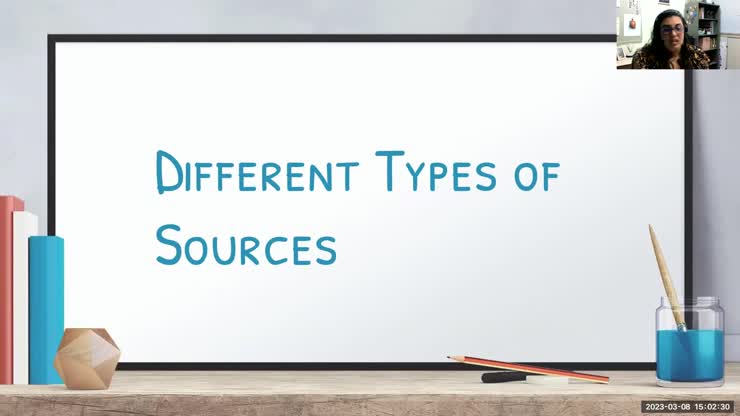 SP23 - Different Types of Sources Workshop