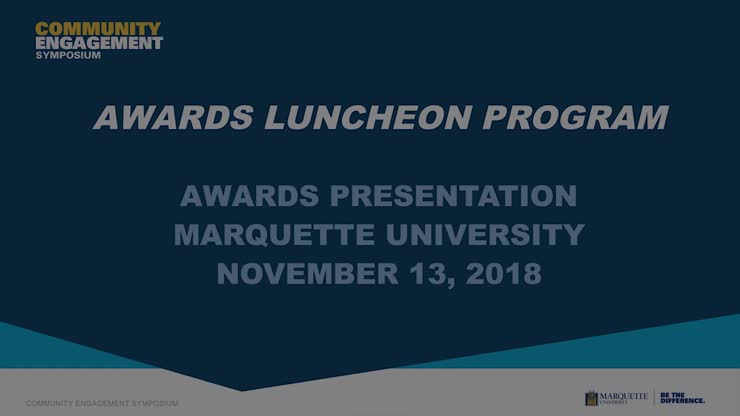 Community Engagement- Awards Ceremony