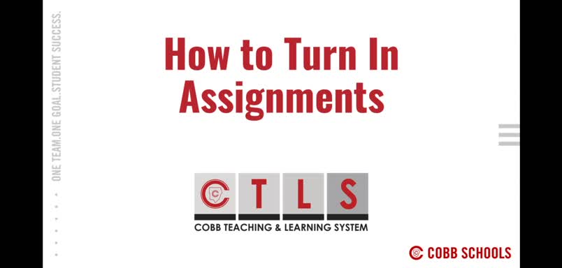 CTLS Learn Student - How to Turn in Assignments