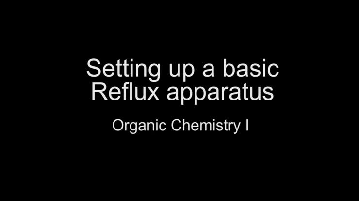Reflux Glassware setup