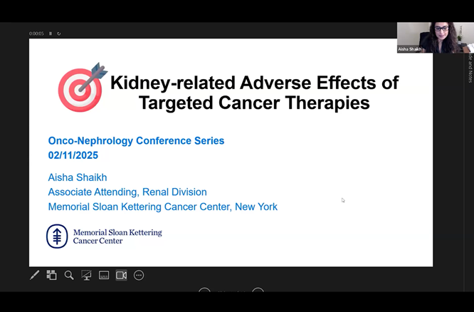 Onco-Nephrology Series February 2025 - Dr. Aisha Shaikh