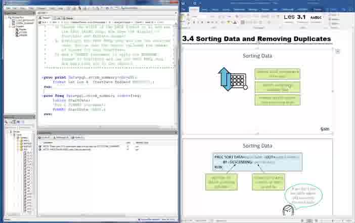 Video 23: SASP1 C03.3 Formatting Columns Part II