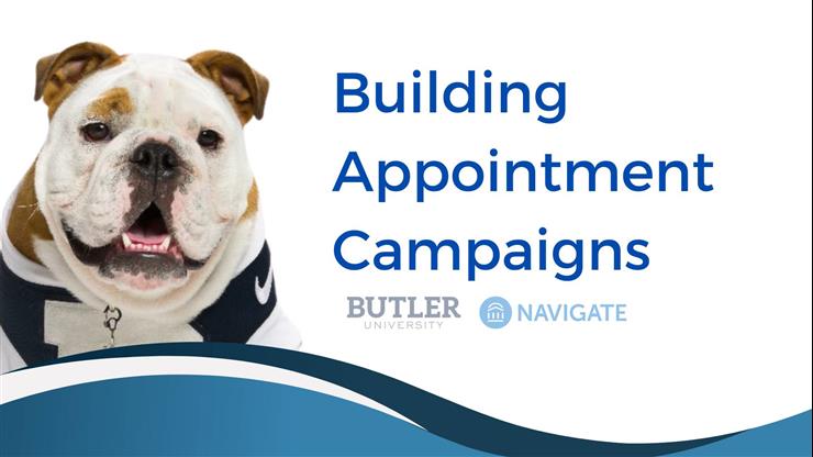 Building Appointment Campaigns in Navigate