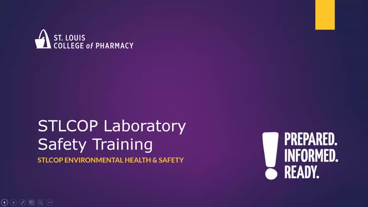 Laboratory Safety Training Intro