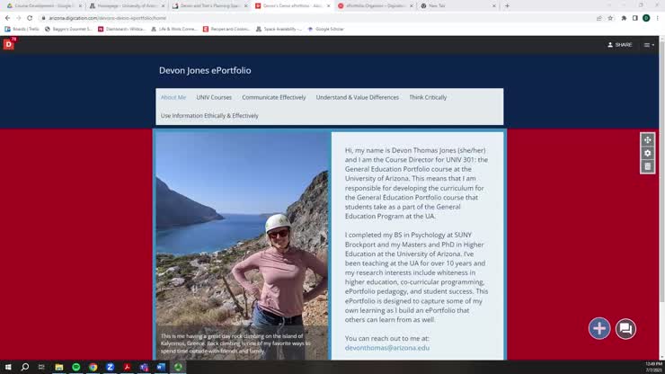 Help! I want to add or reorganize the pages of my ePortfolio