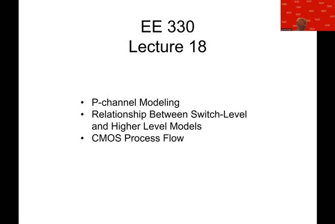 EE 330 Stream 18 Fall 2022
