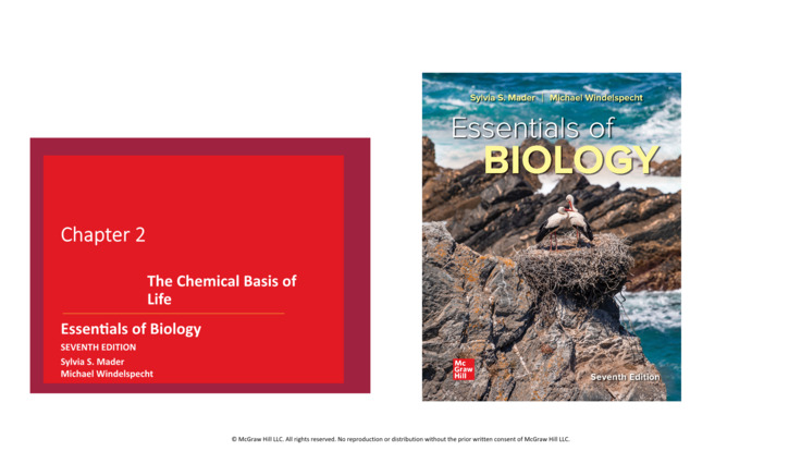 BIO 100 Chapter 2 Lecture