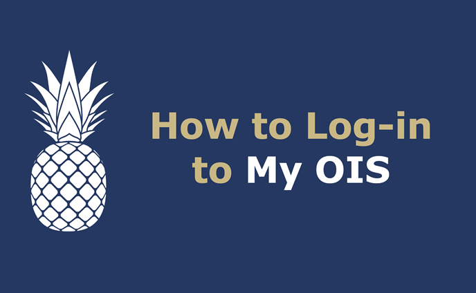 How to Log-in to My OIS