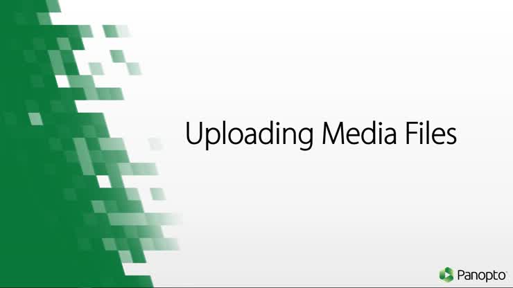 Uploading Media Files