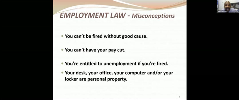 Employment Law - A Brief Overview