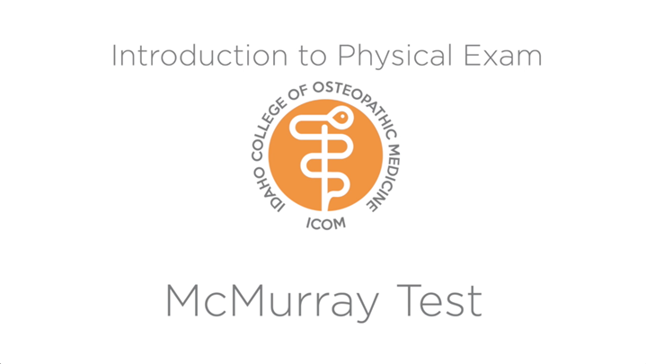 McMurray Test