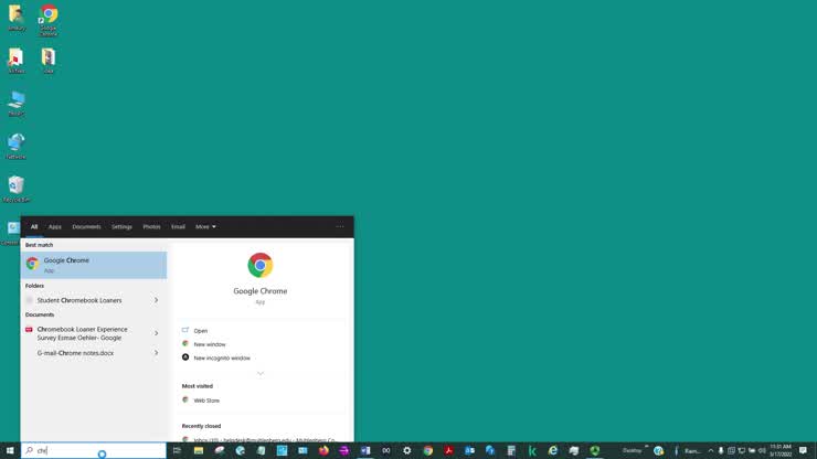 Signing into Google Chrome and syncing account preferences