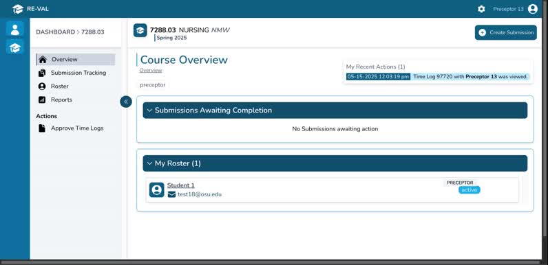 Creating and Submitting (Evaluation Example)