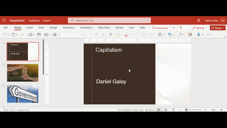 presentation capitalism
