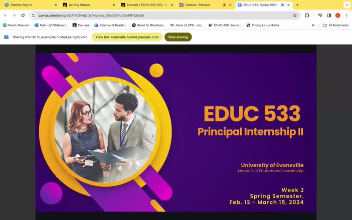 EDUC 533, Week 2, Spring 2024 Assignments and Reminders