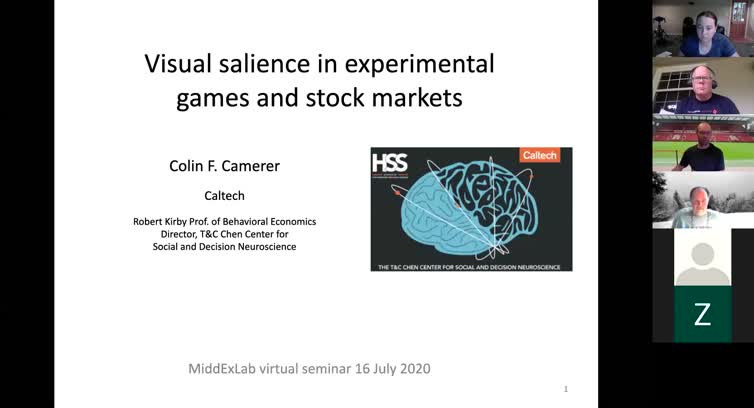 MiddExLab Seminar: Colin Camerer