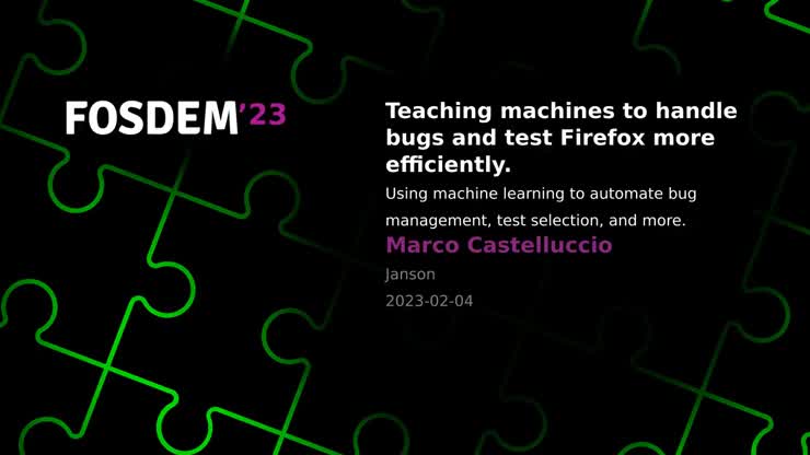 Teaching machines to handle bugs and test Firefox more efficiently.