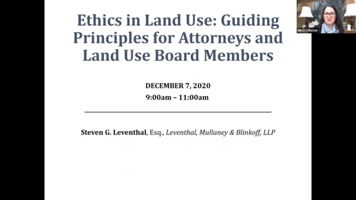 Ethics in Land Use: Guiding Principles for Attorneys and Land Use Board ...