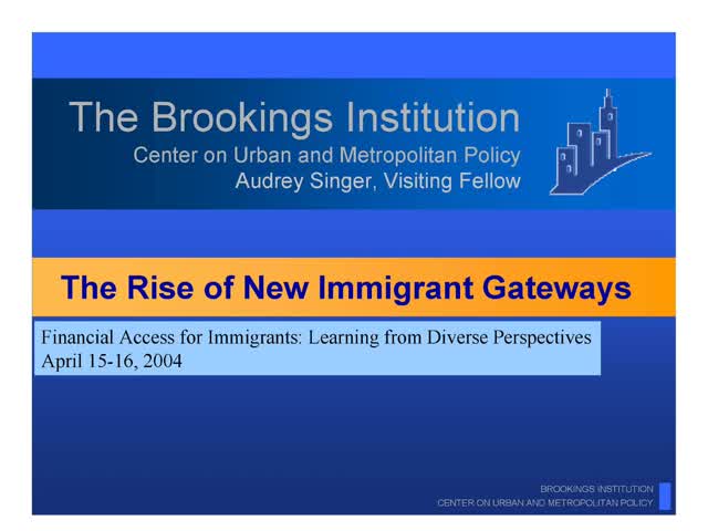 Immigrant Gateways