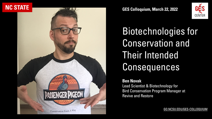 Ben Novak - Biotechnologies for Conservation and Their Intended ...