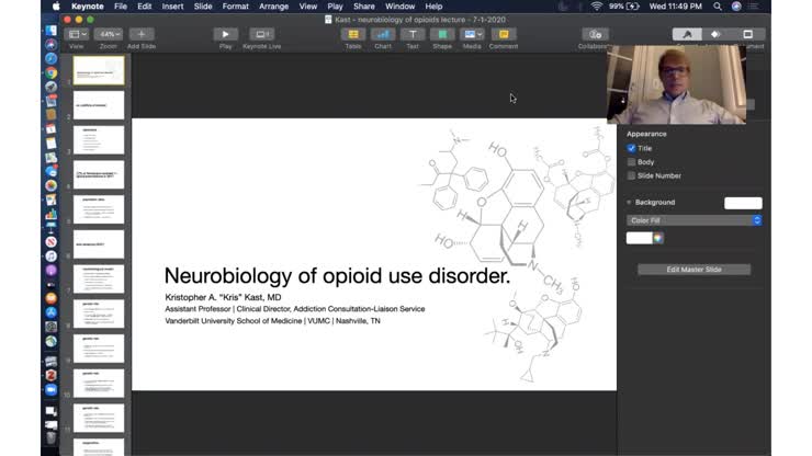 Neurobiology of OUD (Kris Kast, MD)