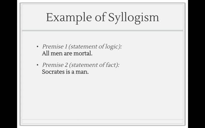 Syllogistic Logic