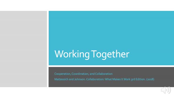 Working Together_Cooperate Coordinate or Collaborate