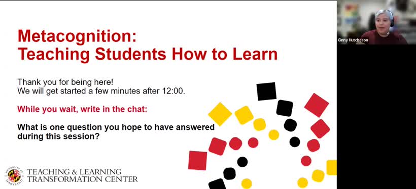 Metacognition: Teaching Students How to Learn