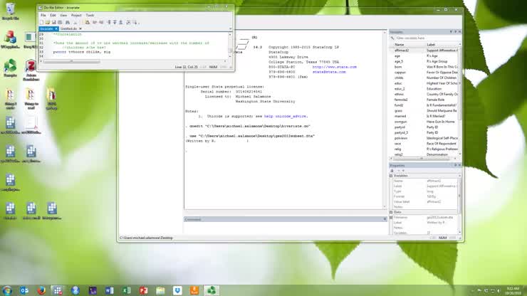 Correlation coefficient