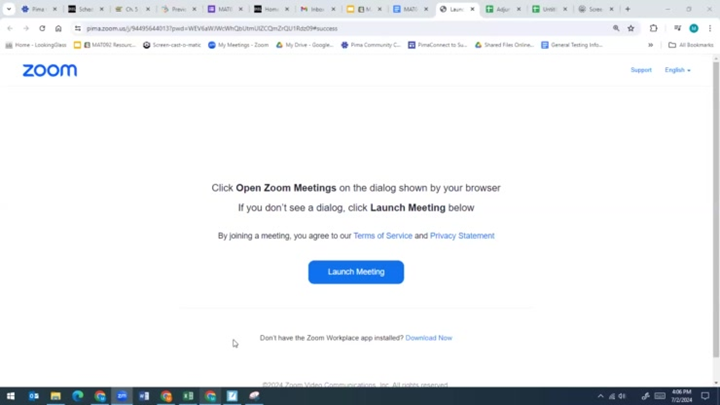 MAT092 Study Session with Matt