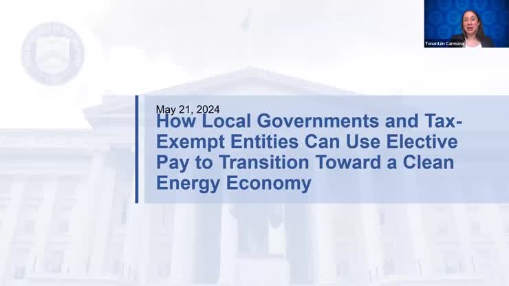 IRA Direct Pay Webinar for Maryland Tax Exempt Entities