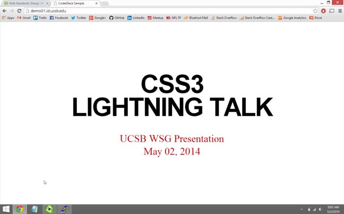 CSS3 Lightning Round