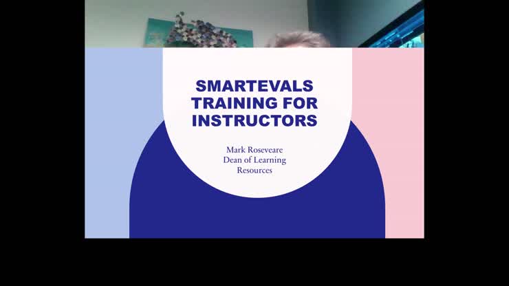 SmartEvals Training for Instructors