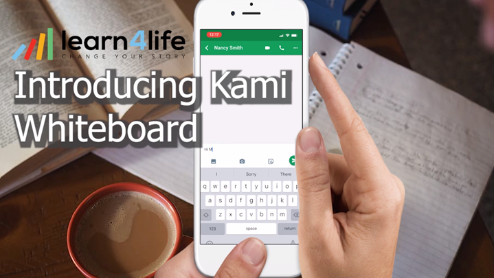 Kami Whiteboard Introduction (Mobile device view)
