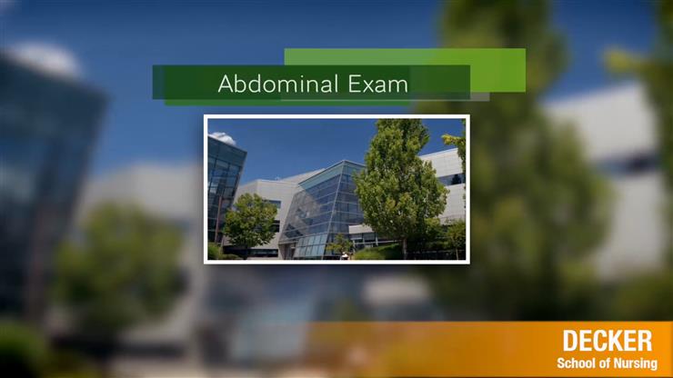 Abdominal Exam