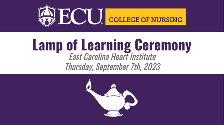 FA23 College of Nursing Lamp of Learning Ceremony