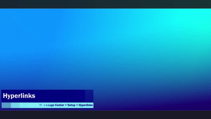 Hyperlinks - No Audio