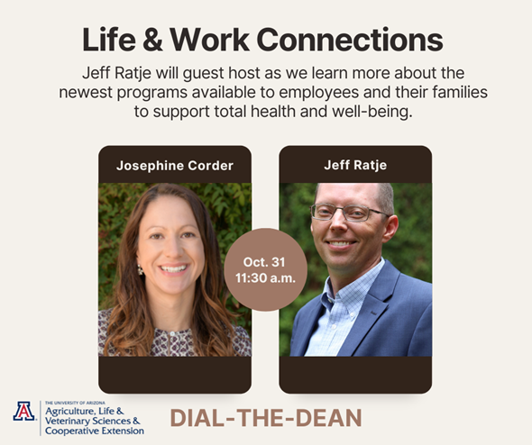 Dial-the-Dean 10/31/2022 with Josephine Corder